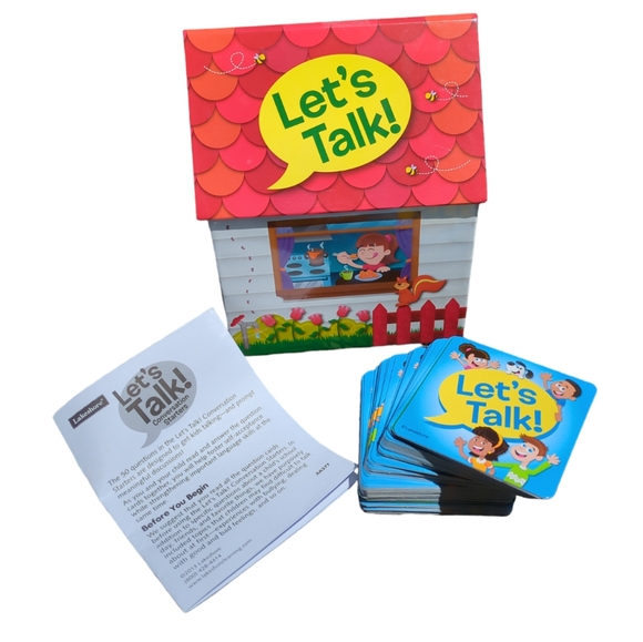 Lakeshore | Toys | Conversation Cards Lets Talk Box Lakeshore ...